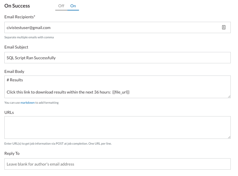 Notifications – Civis Analytics