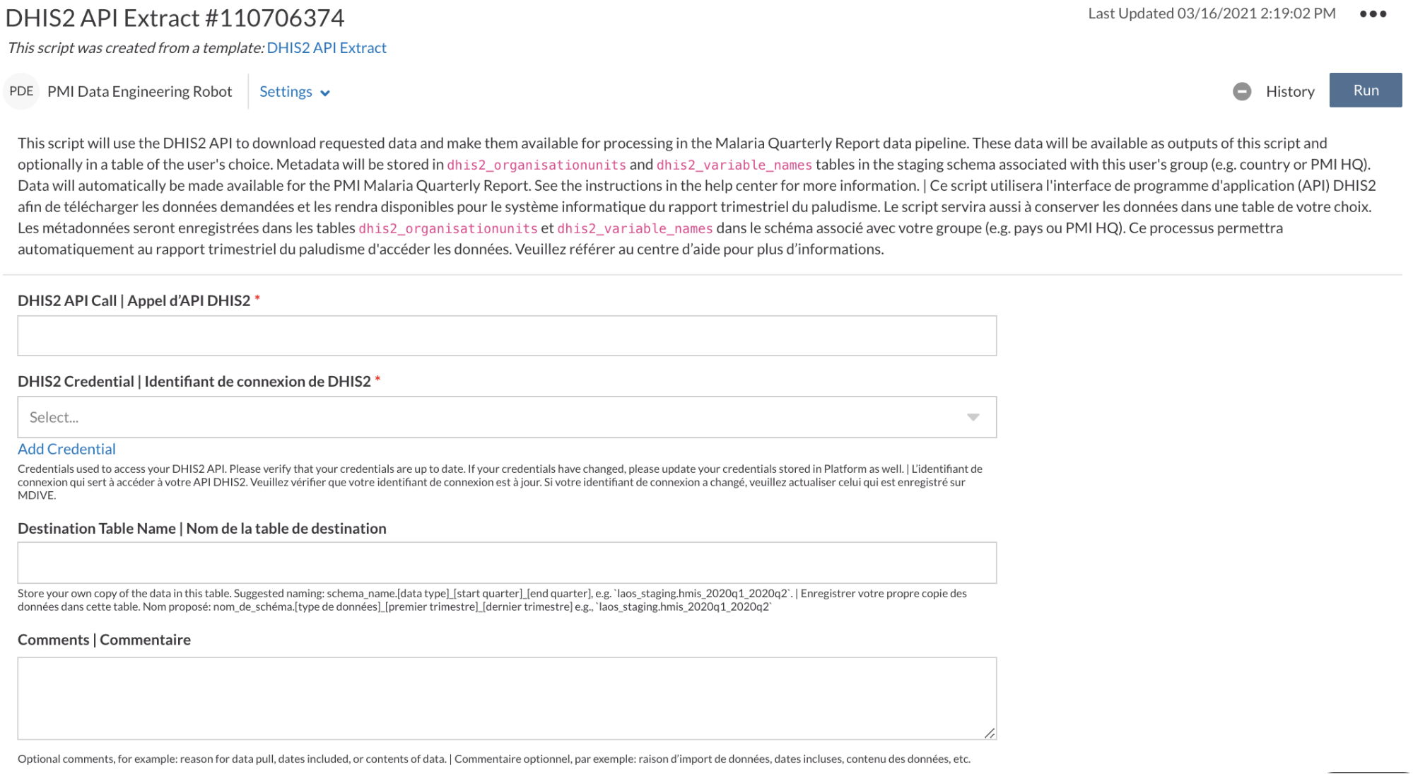 DHIS2 Integration with M-DIVE (April 2021) – Civis Analytics