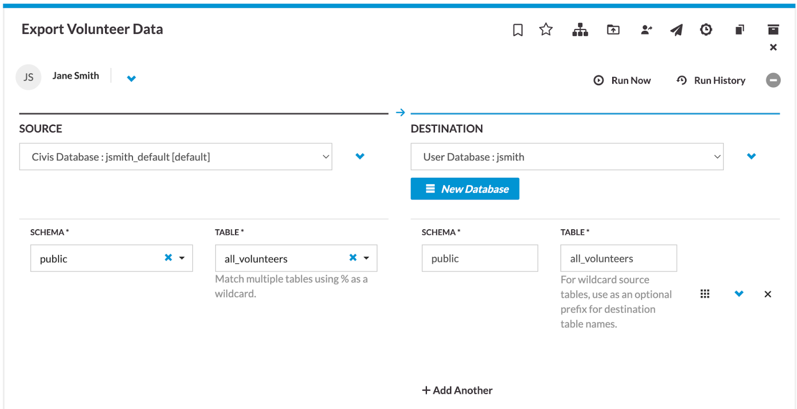 Database Export – Civis Analytics