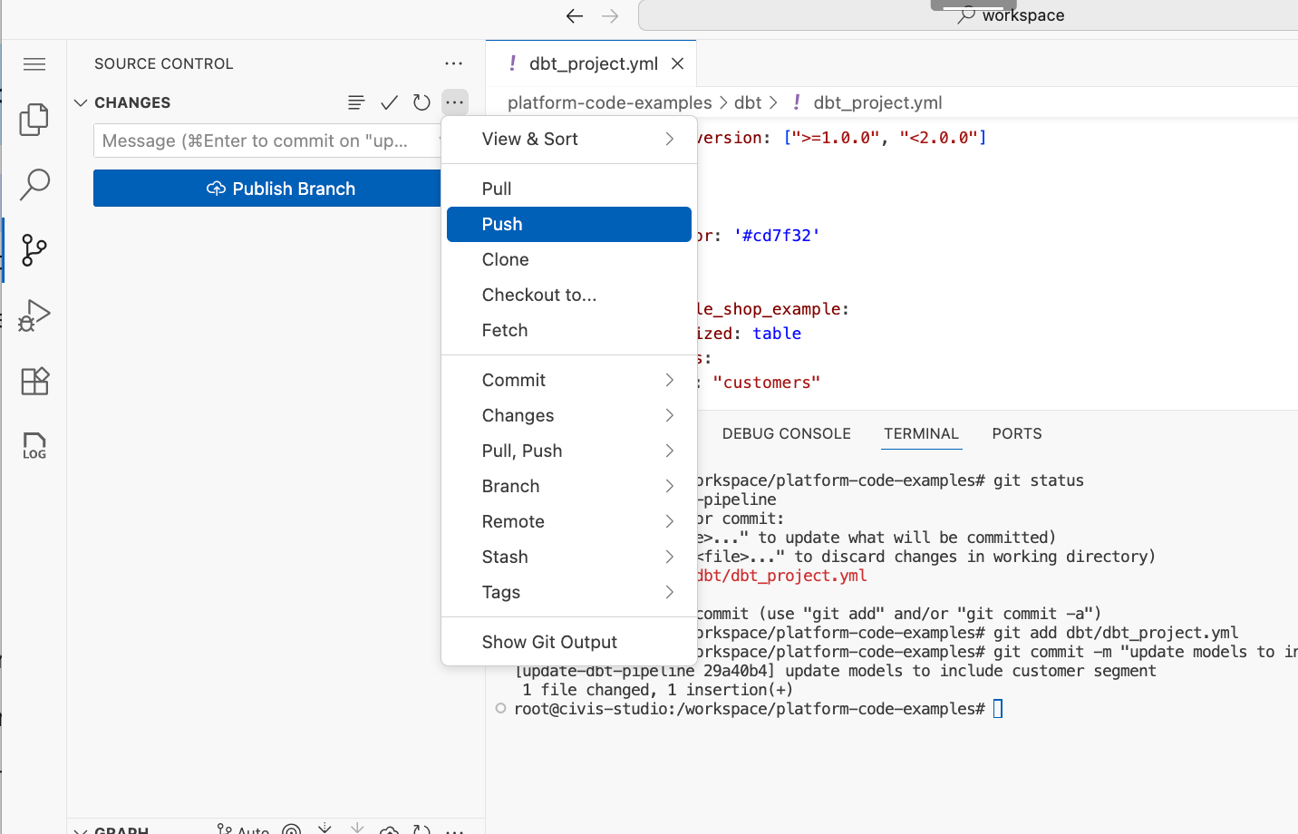 dbt in Civis Studio – Civis Analytics